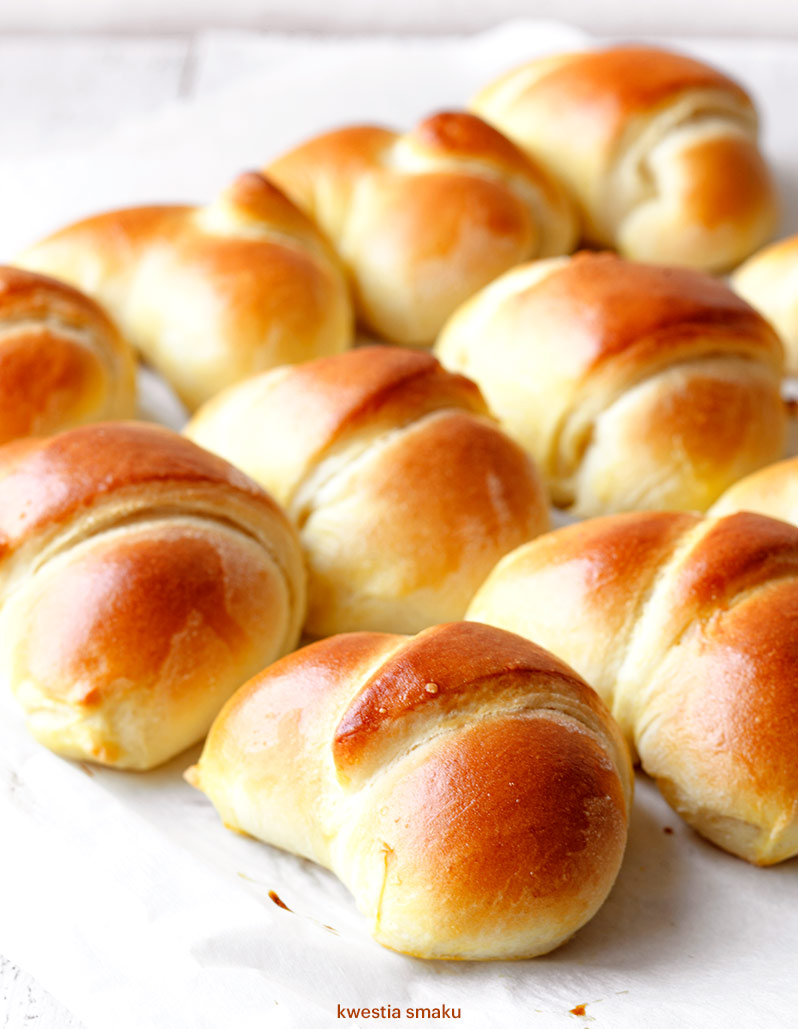 Rogaliki drożdżowe | Kwestia Smaku